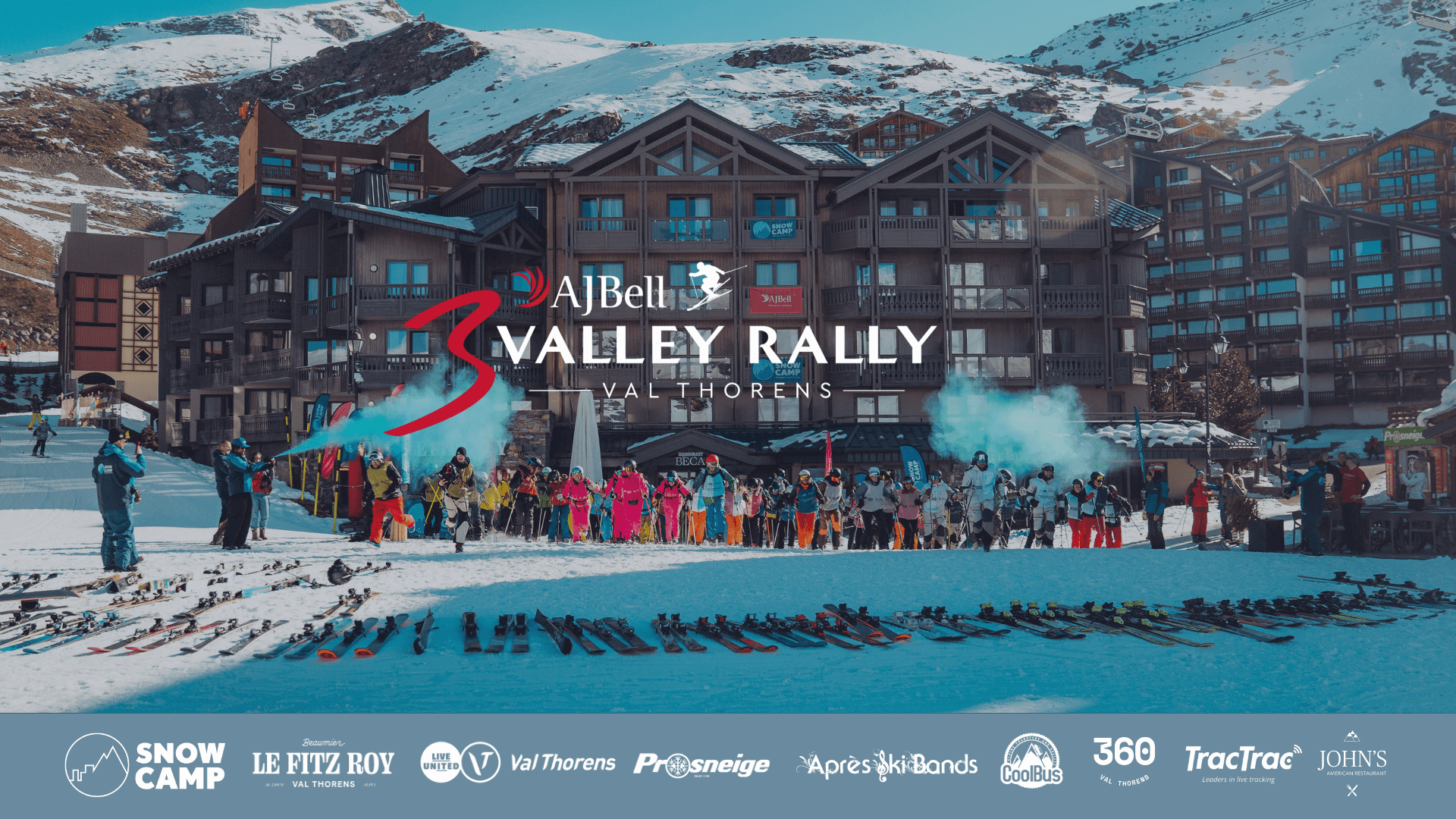 2026 AJ Bell 3 Valley Rally Teams Hub - Snow Camp